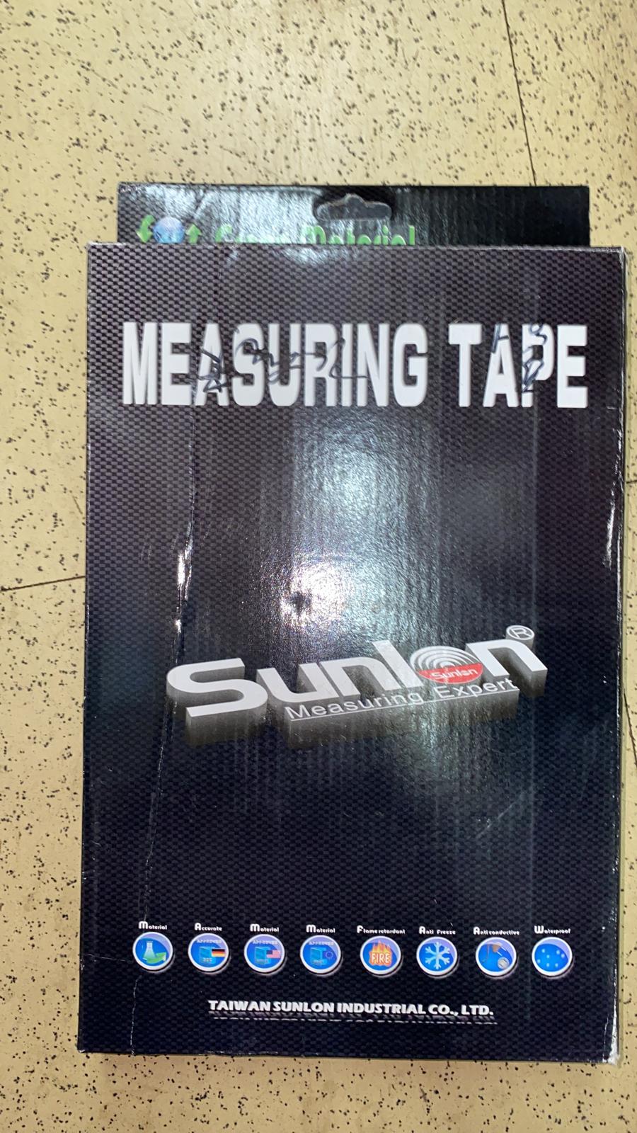 臺灣SUNLON新隆牌手提式飛機型 地盤尺 纖維尺 軟皮尺 卷尺 拉尺 – 國豐五金